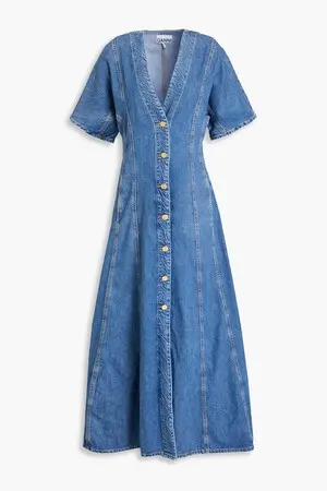 Denim Maxi Dresses