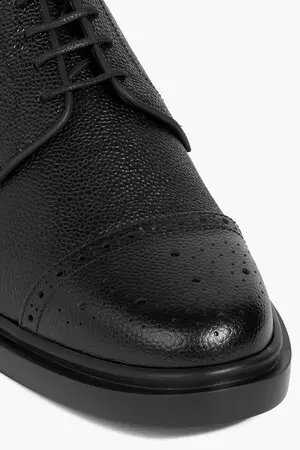 Thom Browne Pebbled Leather Derby Shoes