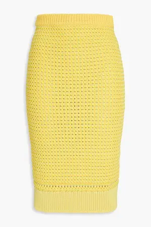 3.1 Phillip Lim Crochet-knit Pencil Skirt