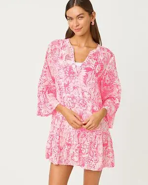 Lilly Pulitzer® Livana Cover-up - Cherry Blossom Pink Fleur De Lilly