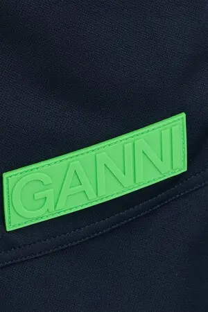 GANNI Appliquéd Jersey Track Pants
