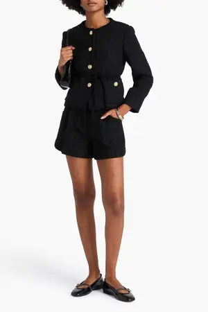 Maje Metallic Tweed Jacket