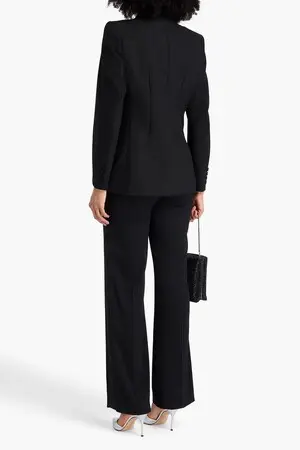 Maje Double-breasted Twill Blazer