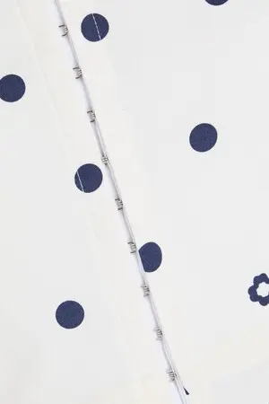 Maje Polkadot Stretch-cotton Poplin Top