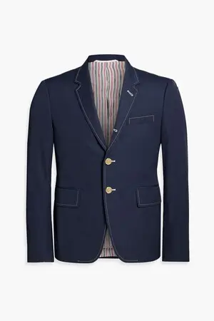 Thom Browne Canvas Blazer - Navy
