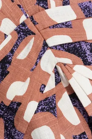 Diane Von Furstenberg Printed Woven Maxi Dress