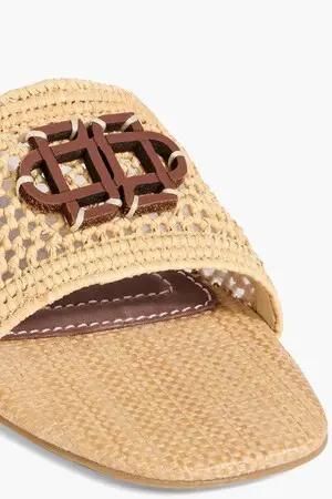 Simkhai Delphi Raffia Slides