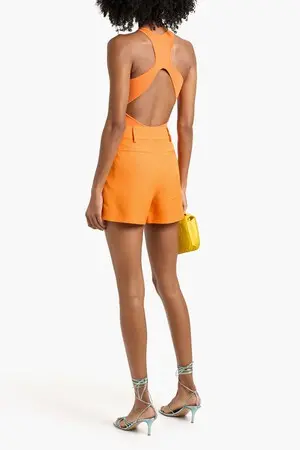 Stella McCartney Pleated Crepe Shorts