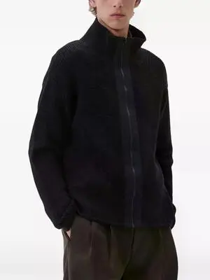 MARGARET HOWELL Zip-up Merino Wool Cardigan