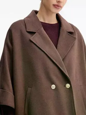 GAUDI Double-breasted Coat - Brown
