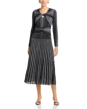 Twist Front Knit Dresses