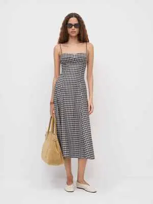 REFORMATION Kailani Midi Dress - Blue