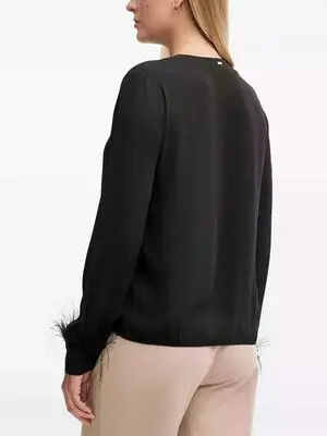 GAUDI Feather-trim Top