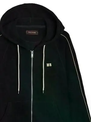 WALES BONNER Prince Zip-up Hoodie