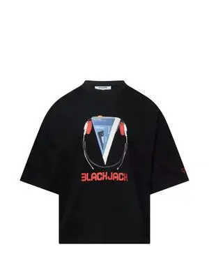 BLACKJACK Graphic-print T-shirt