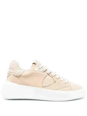 Philippe Model Tres Temple Sneakers - Neutrals