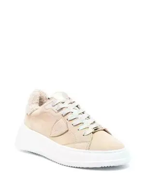 Philippe Model Tres Temple Sneakers - Neutrals