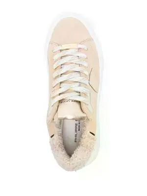 Philippe Model Tres Temple Sneakers - Neutrals