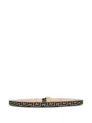 Balmain Monogram-jacquard Belt