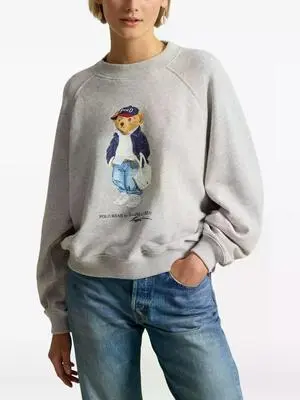 Polo Ralph Lauren Polo Bear Print Crewneck Sweatshirt - Grey