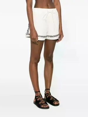 Sacai Drawstring Trim Shorts
