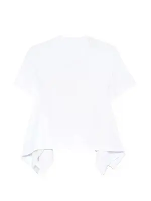 Sacai Draped T-shirts For Women