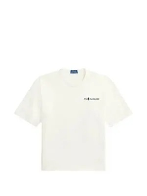 Polo Ralph Lauren Logo-embroidered T-shirt - Neutrals