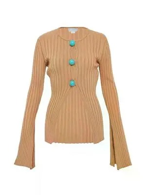 Stella McCartney Ribbed Knit Cardigan