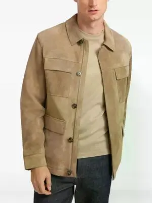 YVES SALOMON Suede Jacket