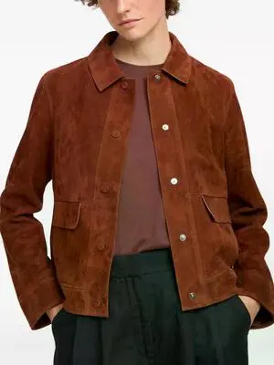 YVES SALOMON Lamb Suede Jacket