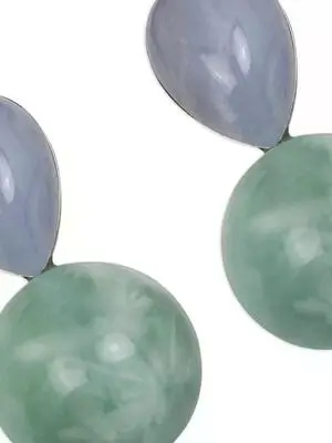JENNIFER BEHR Allison Jade Stone Drop Earrings