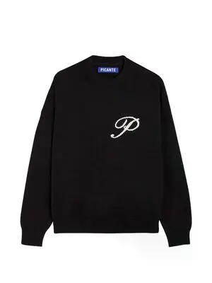 PICANTE Logo-intarsia Sweater