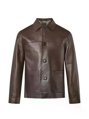 Yves Salomon Leather Outerwear For Men