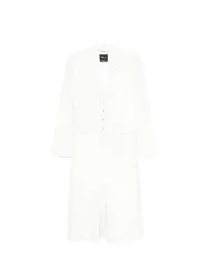 Blumarine Peak Lapel Coat