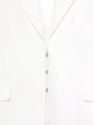 Blumarine Peak Lapel Coat