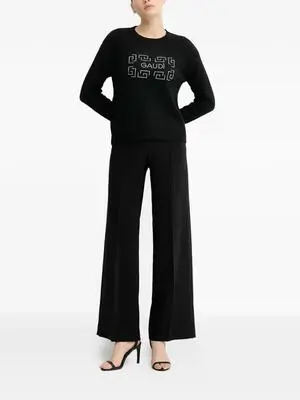 GAUDI Embellished Crew-neck Sweater