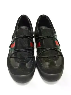 Gucci Leather Slip-on Sneakers