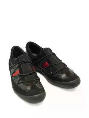 Gucci Leather Slip-on Sneakers