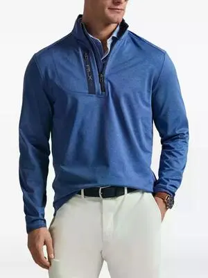 Rlx Ralph Lauren Mock-neck Sweatshirt - Blue
