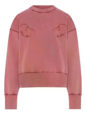 JEAN PAUL GAULTIER Embroidered Sweatshirt - Red
