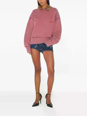 JEAN PAUL GAULTIER Embroidered Sweatshirt - Red