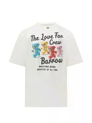 BARROW Crew-neck Printed T-shirt