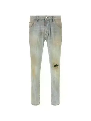 Dsquared2 Ripped Stonewashed Jeans