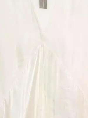 Rick Owens Tommy Kite V-neck Dress - Neutrals