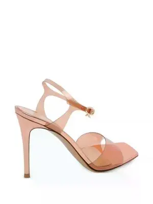 GIANVITO ROSSI Square Toe Buckle Sandals