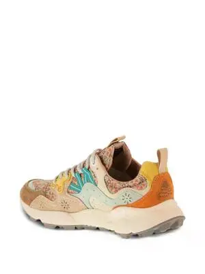 FLOWER MOUNTAIN Yamano 3 Suede Sneakers - Neutrals
