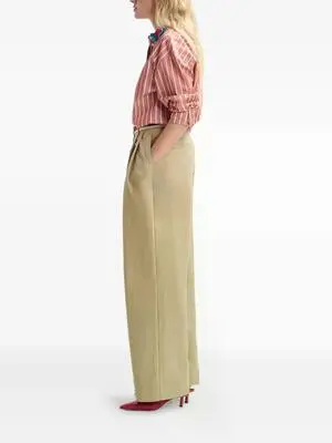 Essentiel Antwerp Pleated Wide Leg Trousers