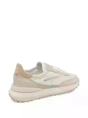 D.a.t.e. Suede Athleta Sneakers - Neutrals