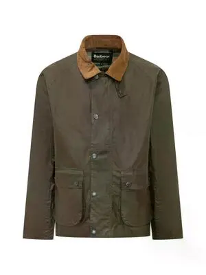Barbour Waxed Corduroy Collar Button Jacket