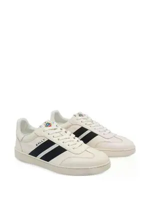 Bally Leather Lace-up Sneakers - Neutrals